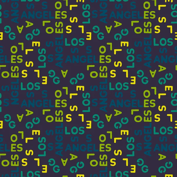Los Angeles seamless pattern Stock Vector Image by ©lkeskinen0 #185730214