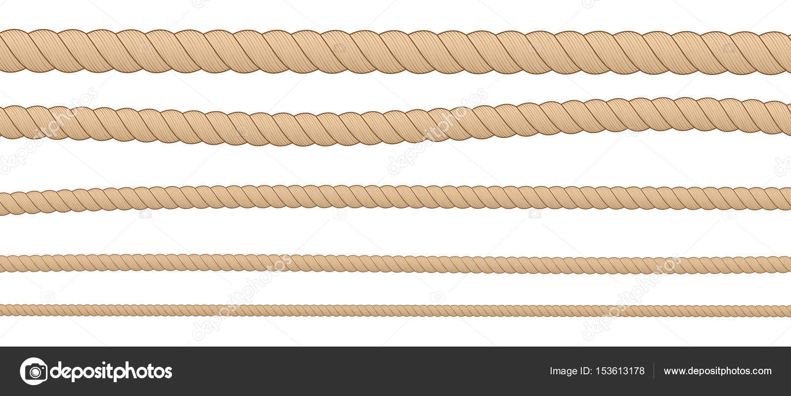Straight Rope Vector
