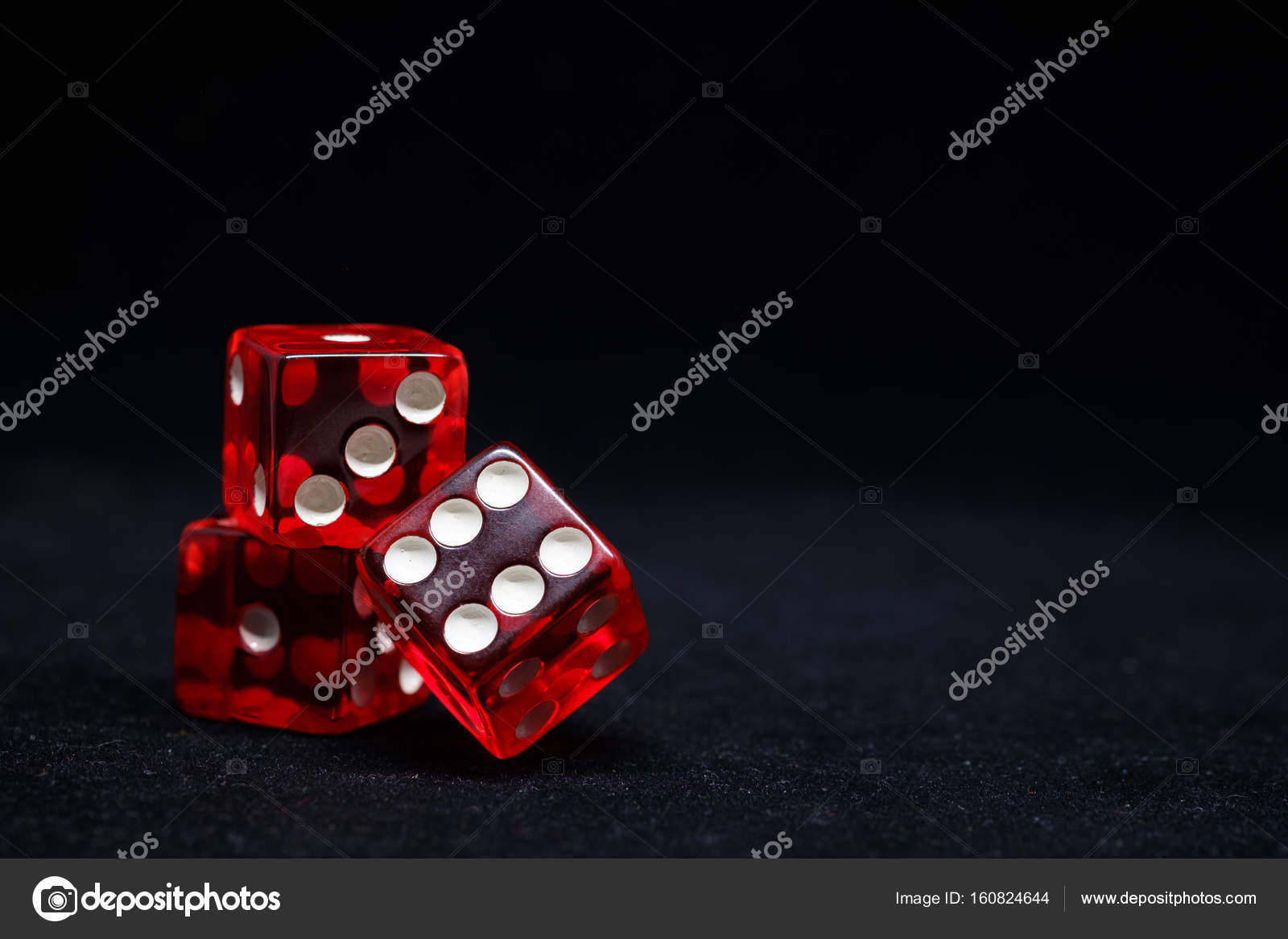 Sic bo game dice Stock Photo by ©hendraxu 160824644
