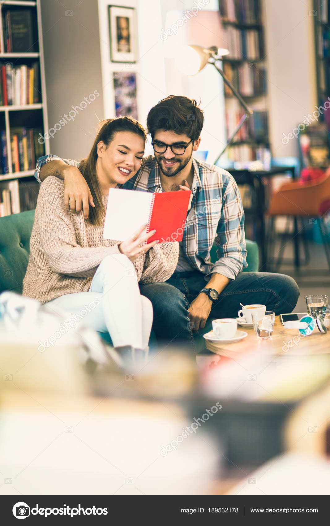 People Reading Books Together