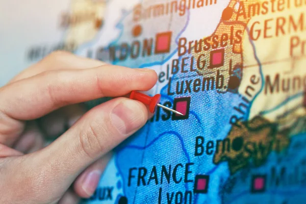 Paris on map Pictures, Paris on map Stock Photos & Images | Depositphotos®