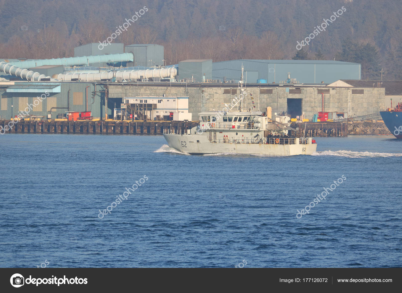 Orca Class Training Vessel Part Canadian Navy Fleet Heads Out – Stock ...