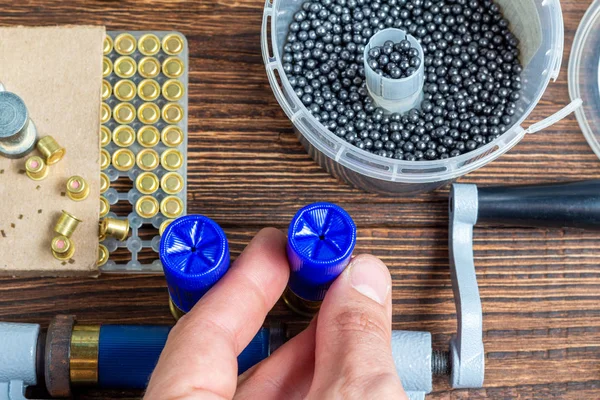 Reloading Process Shotgun Shells Special Reload Equipment Powder ...