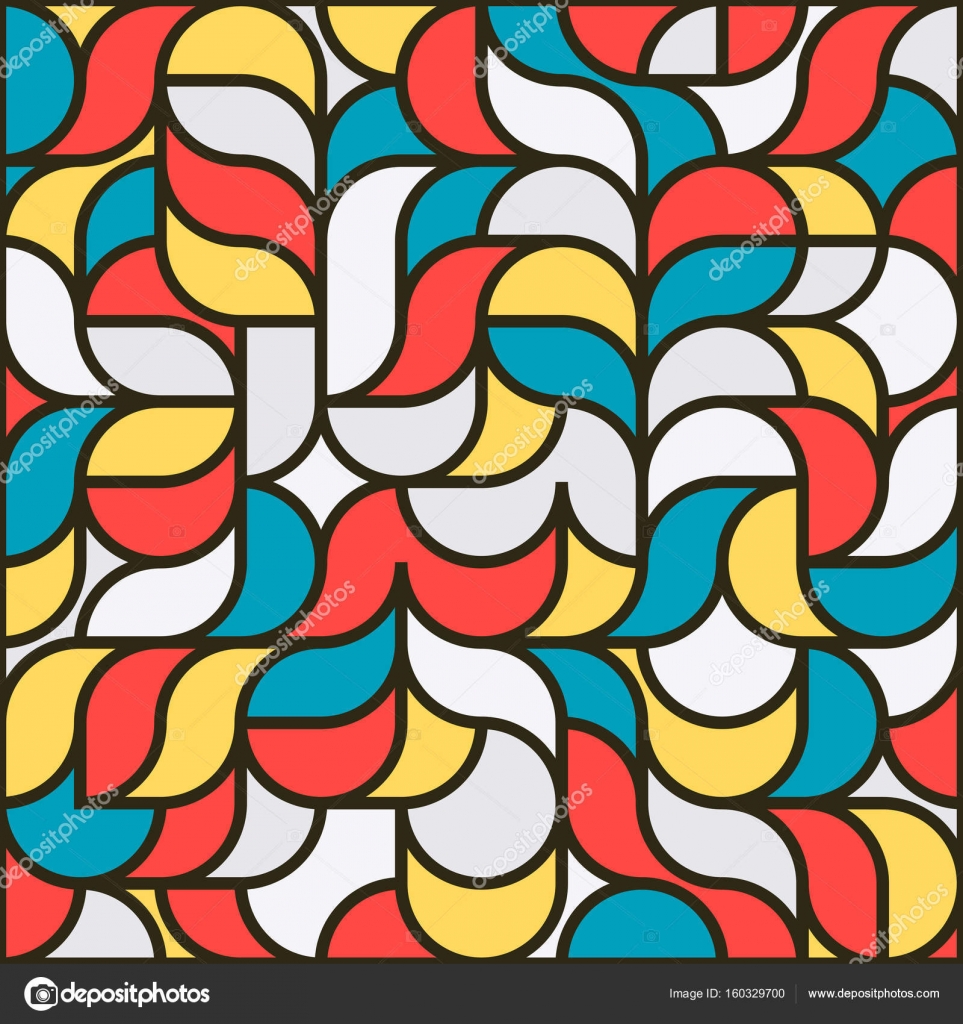 Geometric harmonic wave background Stock Vector Image by ©uzhveko ...