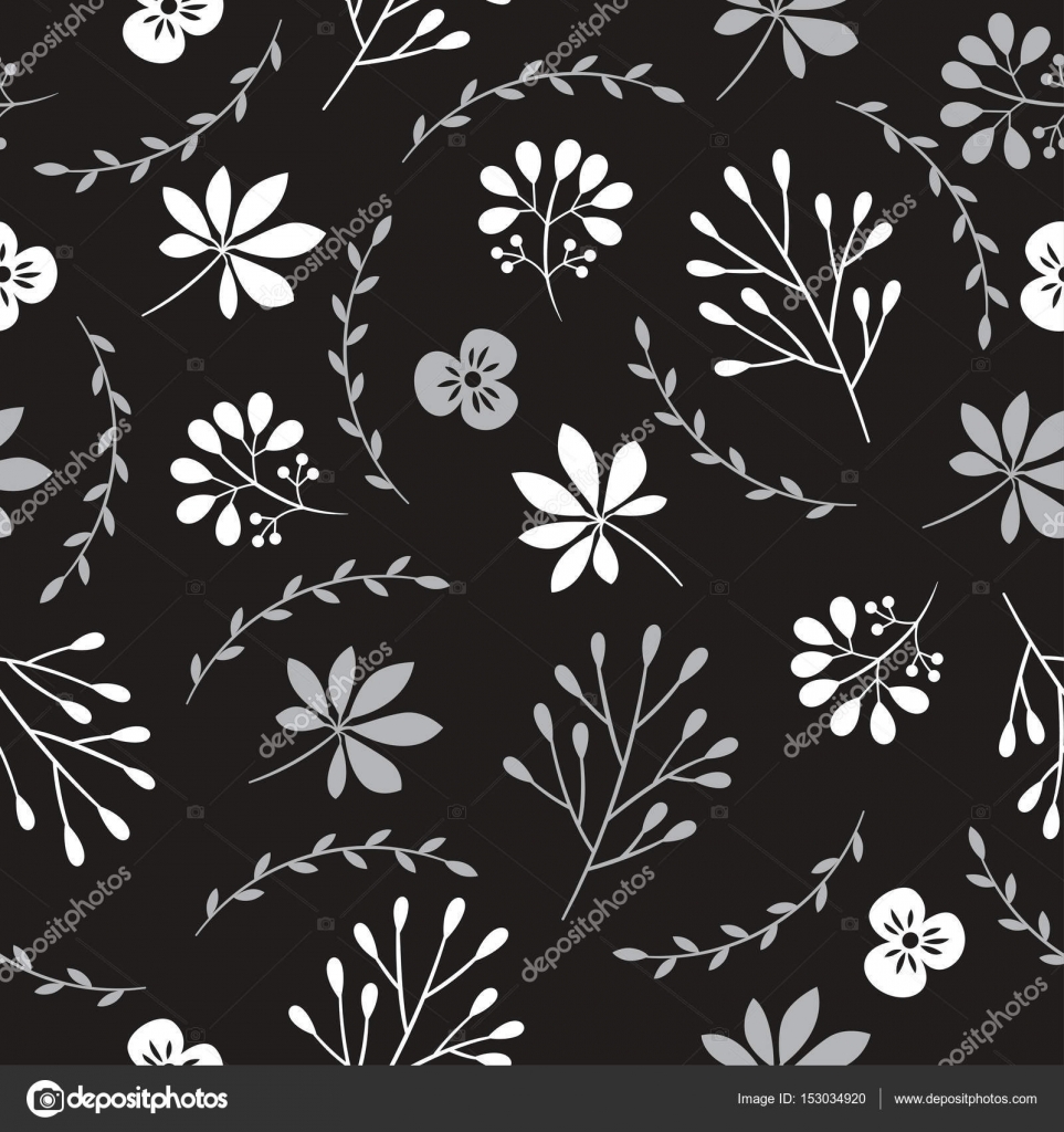 Seamless floral pattern — Stock Vector © Birdhouse #153034920