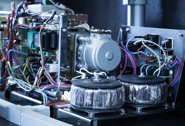 Scheme of electrical relay inside housing Stock Photo by ©YouraPechkin ...