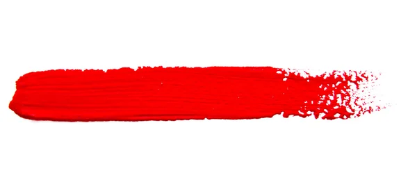 Red painted line — Stock Photo © SashaS #1774300