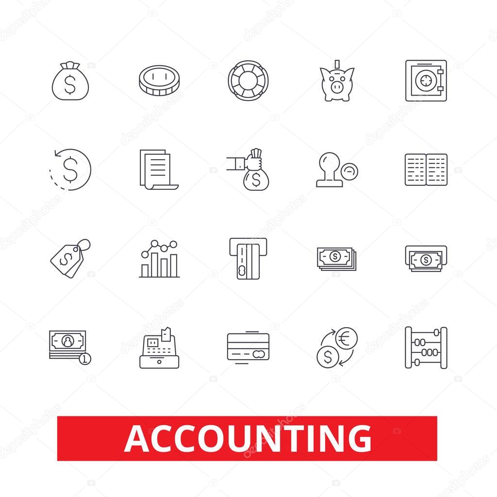 Contabilidad, contable de negocios, finanzas, contabilidad, impuestos ...