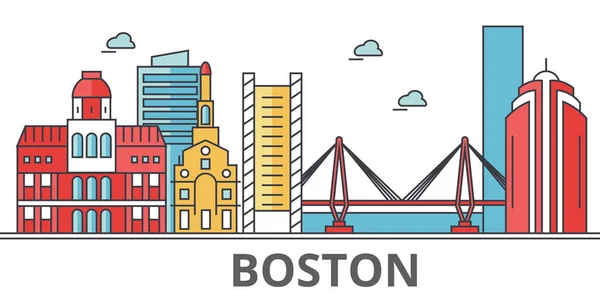 18,455,586 Boston city Vector Images | Depositphotos