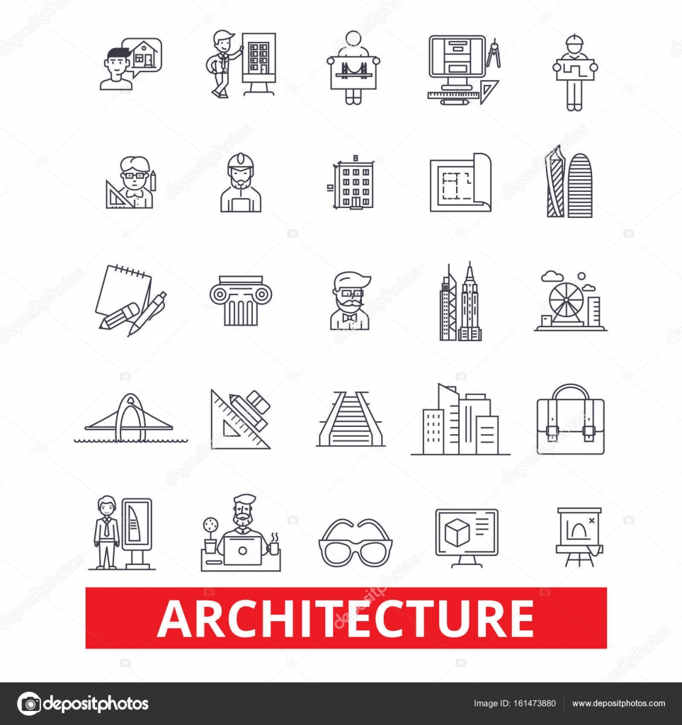 Architecture Blueprint Icons