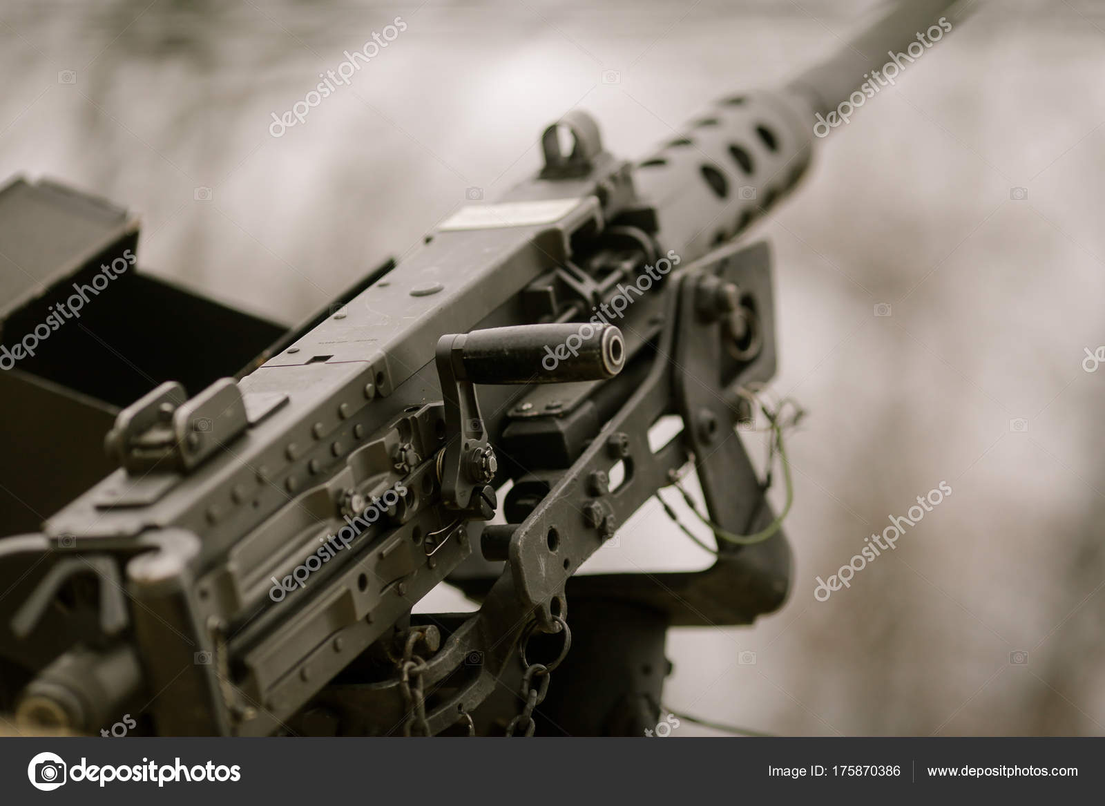 Aircraft Machine Gun Mounted Armoured Vehicle Stock Photo by ©Mircea ...