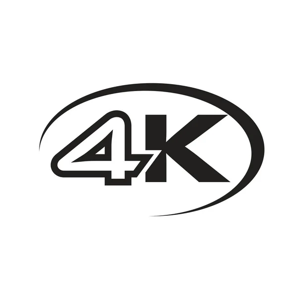 4k logo图库矢量图片、免版税4k logo插图|Depositphotos