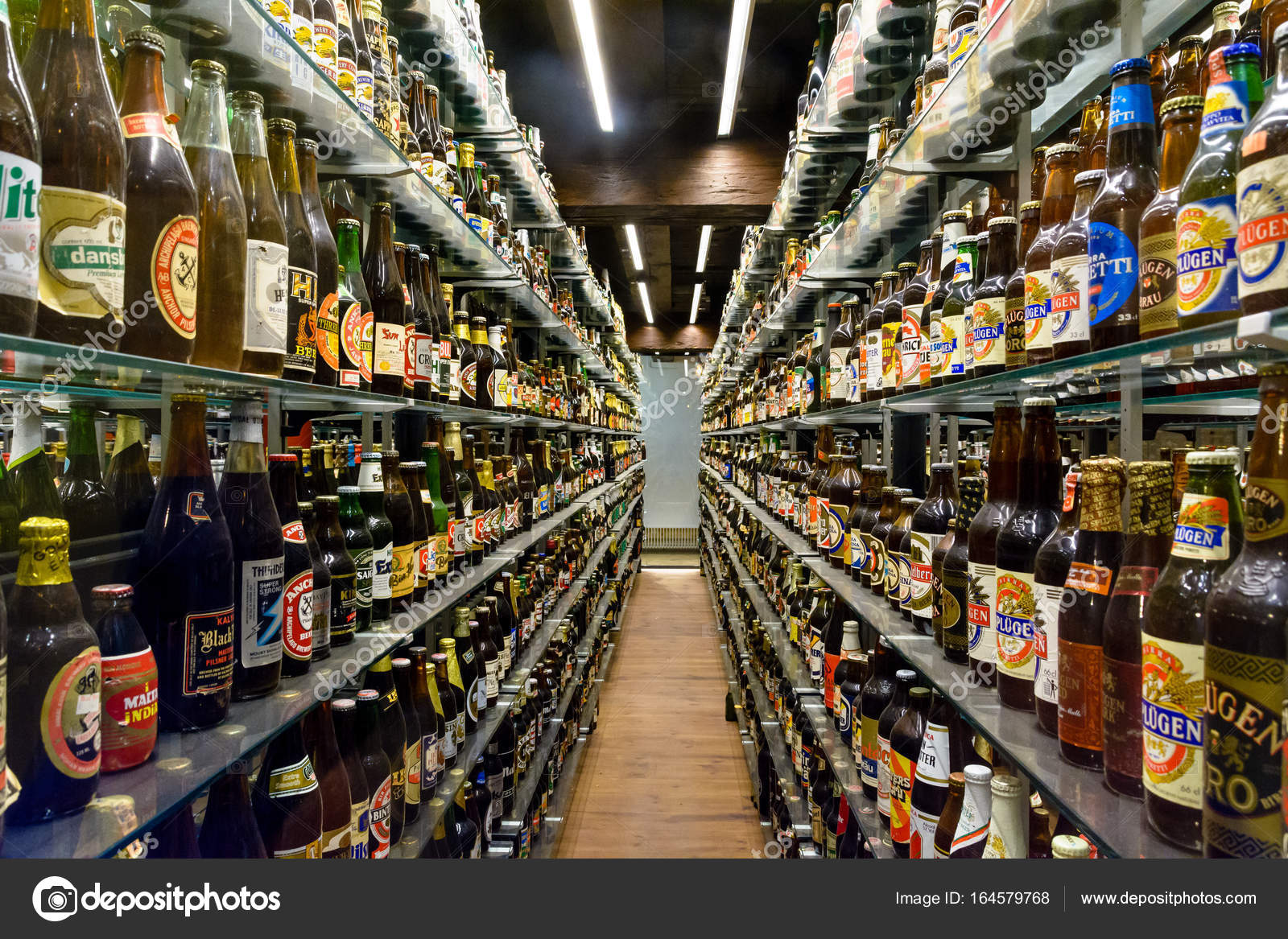 Carlsberg museum beer collection – Stock Editorial Photo © DeyanD ...