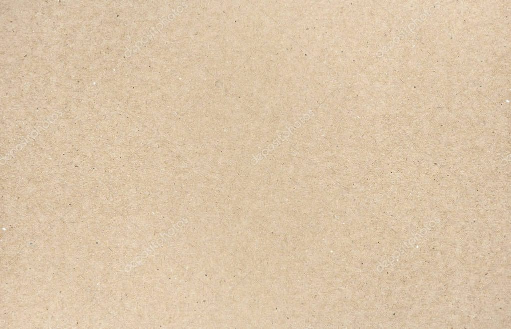 Superficie lisa de cartón o cartón marrón, fondo o textura de cartón de ...