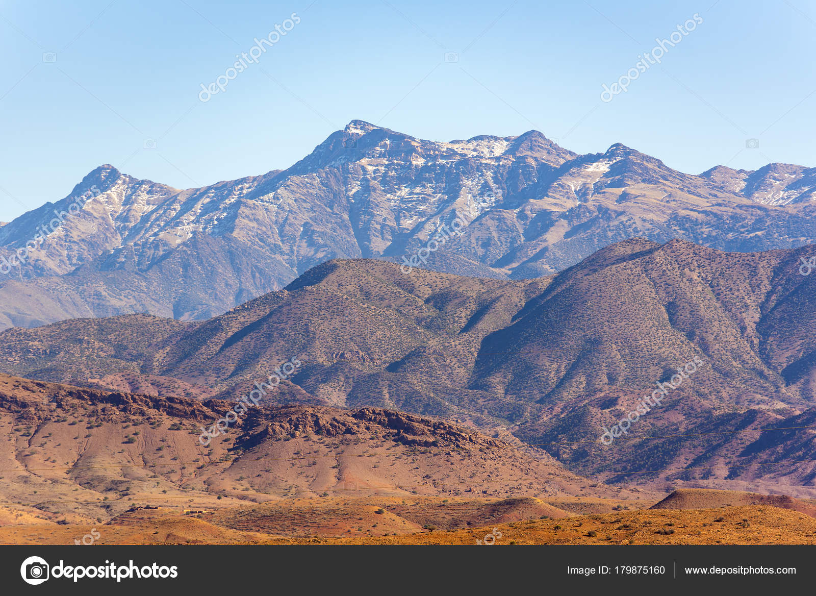 North Africa Atlas Mountains