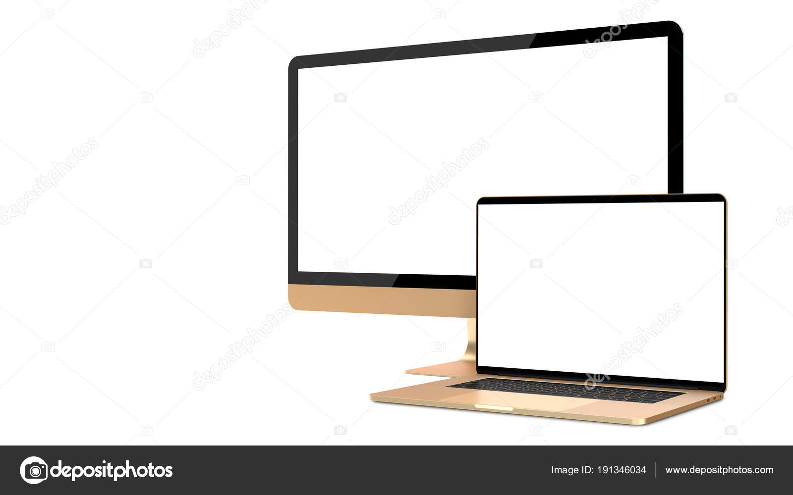 Laptop Display Isolated White Background Stock Photo by ©mahod84 191346034