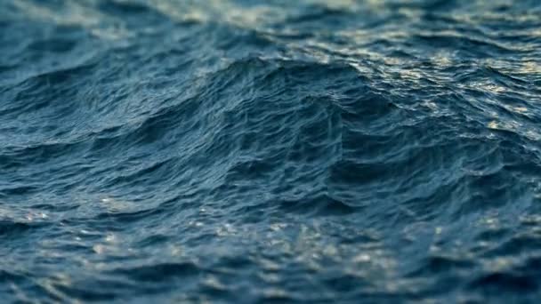 Close up of disturbed ocean water surface — Stock Video © skalkin ...
