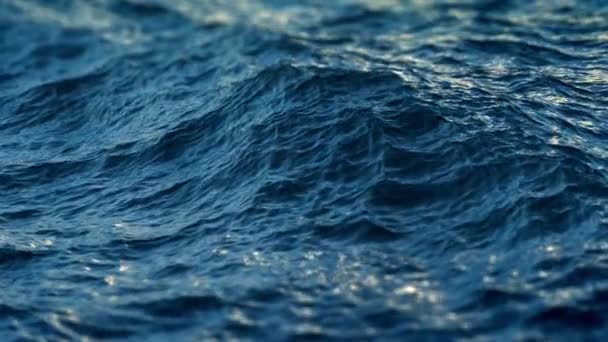 Close up of disturbed ocean water surface — Stock Video © skalkin ...