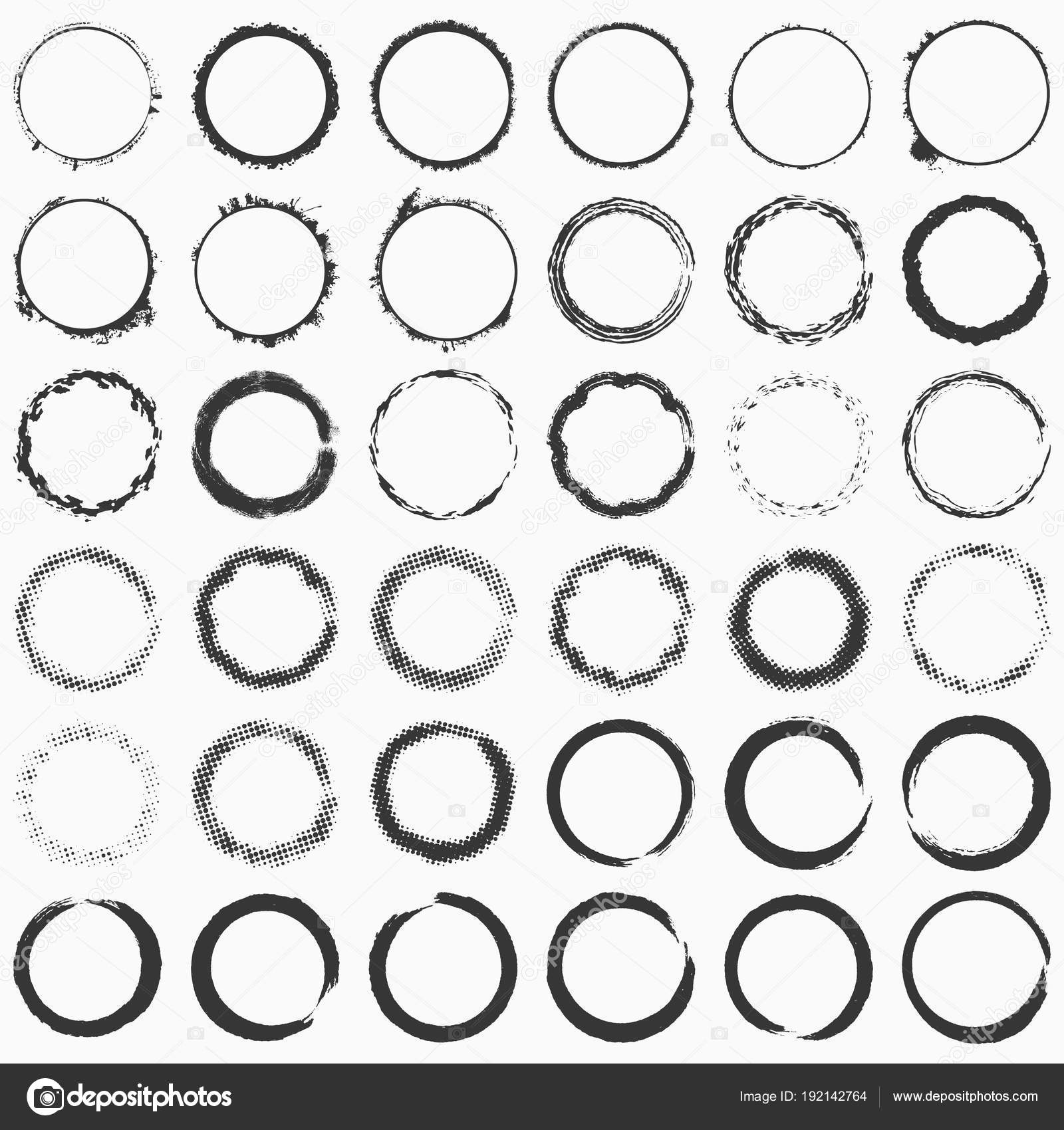 Ring Stamp Big Set Stock Vector Image by ©benjaminlion #192142764