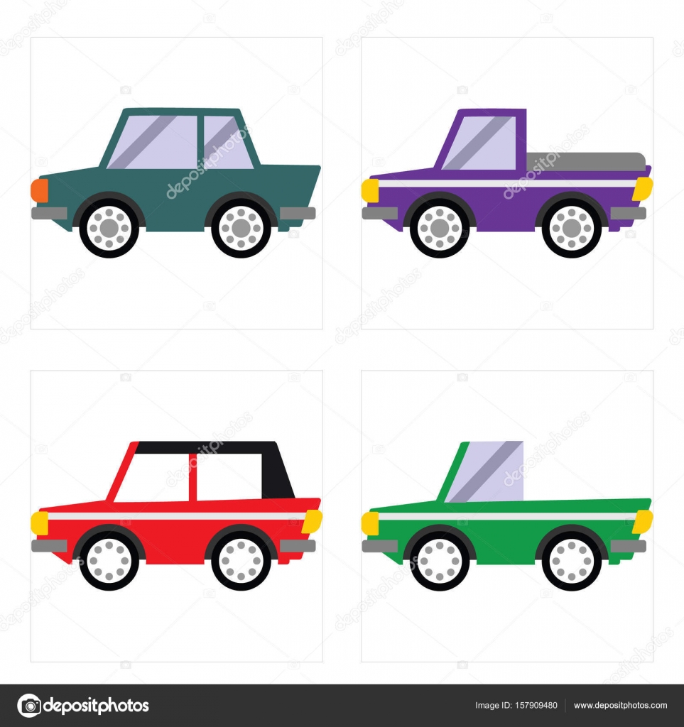 Good Car Collection Stock Vector by ©thesauruszone.com 157909480