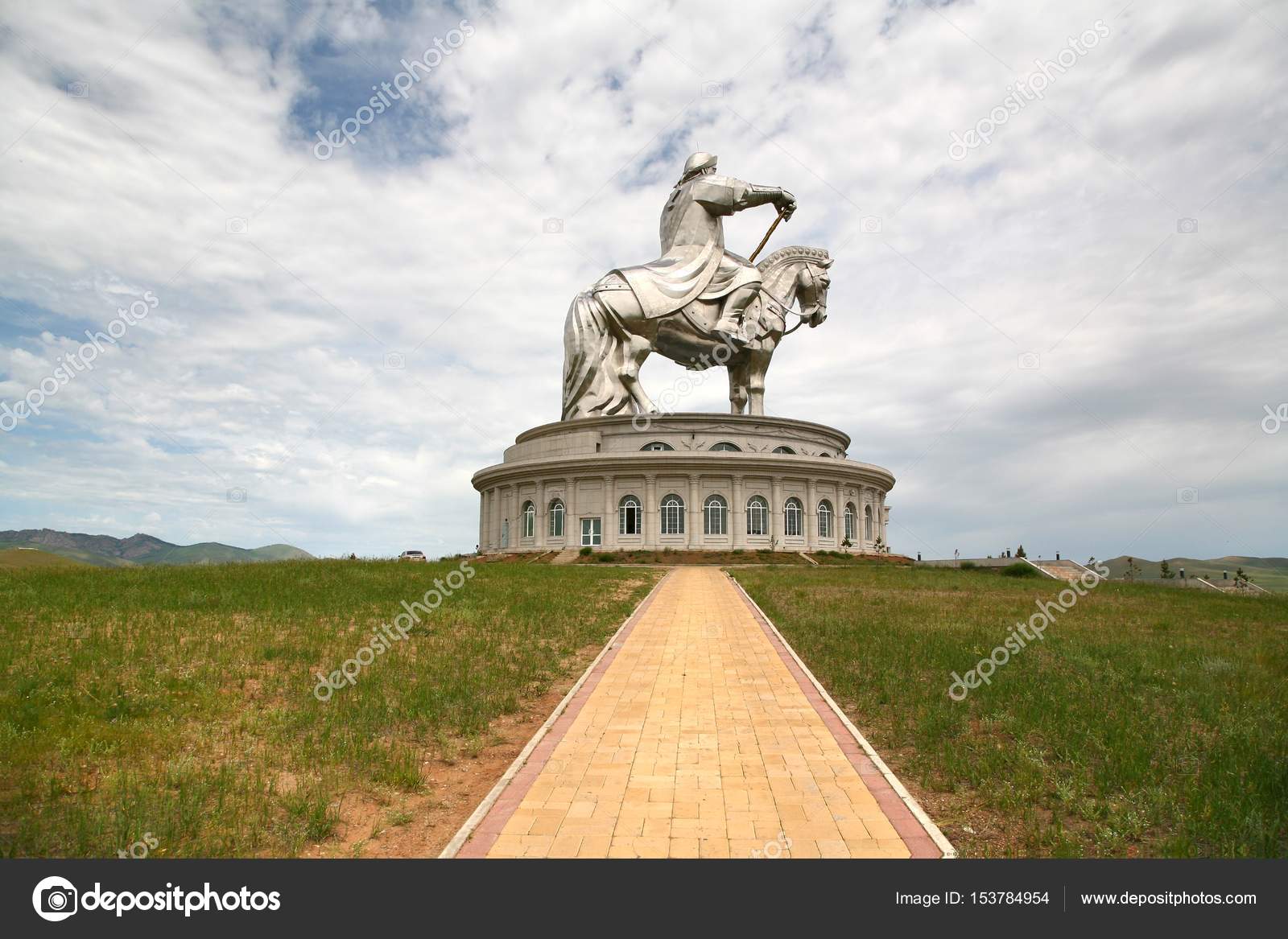 Genghis Khan Statue Wallpaper