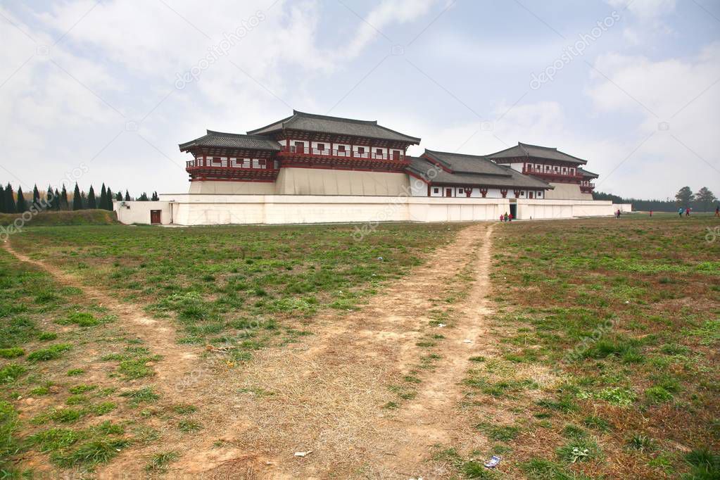 el mausoleo de Han Yang ling es el lugar de enterramiento del emperador ...