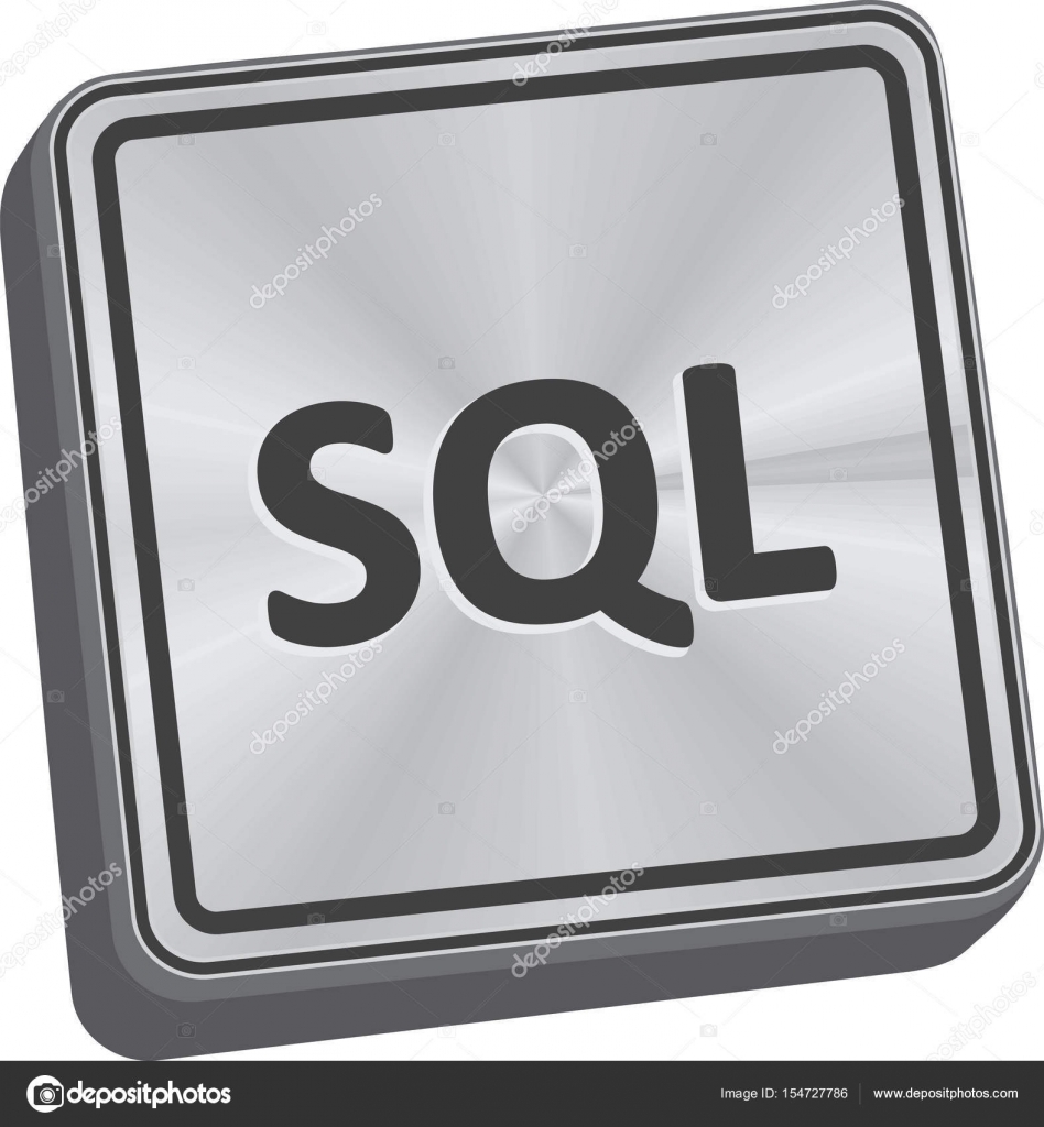 SQL Button Vector Stock Vector by ©THPStock #154727786