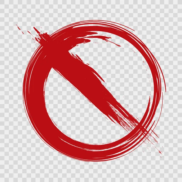 Brush Painted Sign Hand Drawn Style Illustration Grunge Effect Sign ...