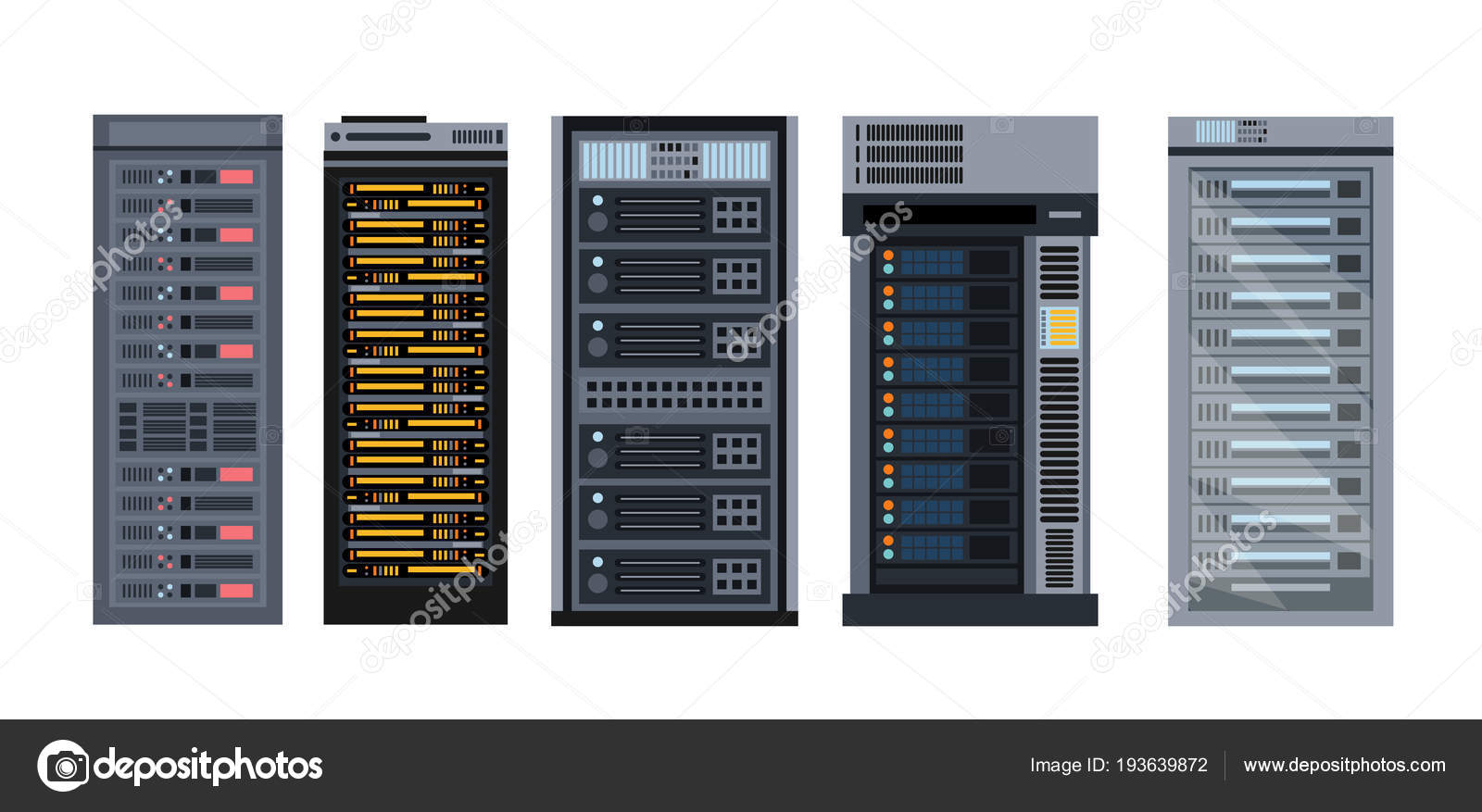 Rack Server Clipart