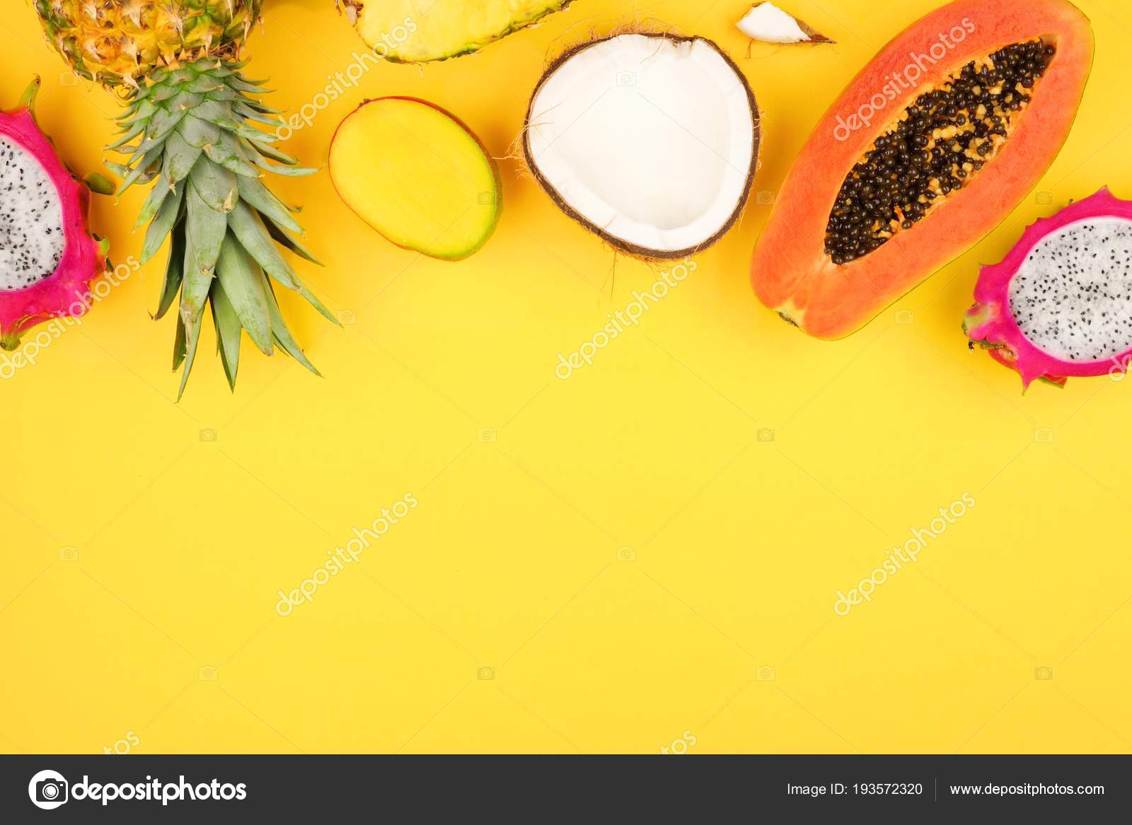 Tropical Fruit Border