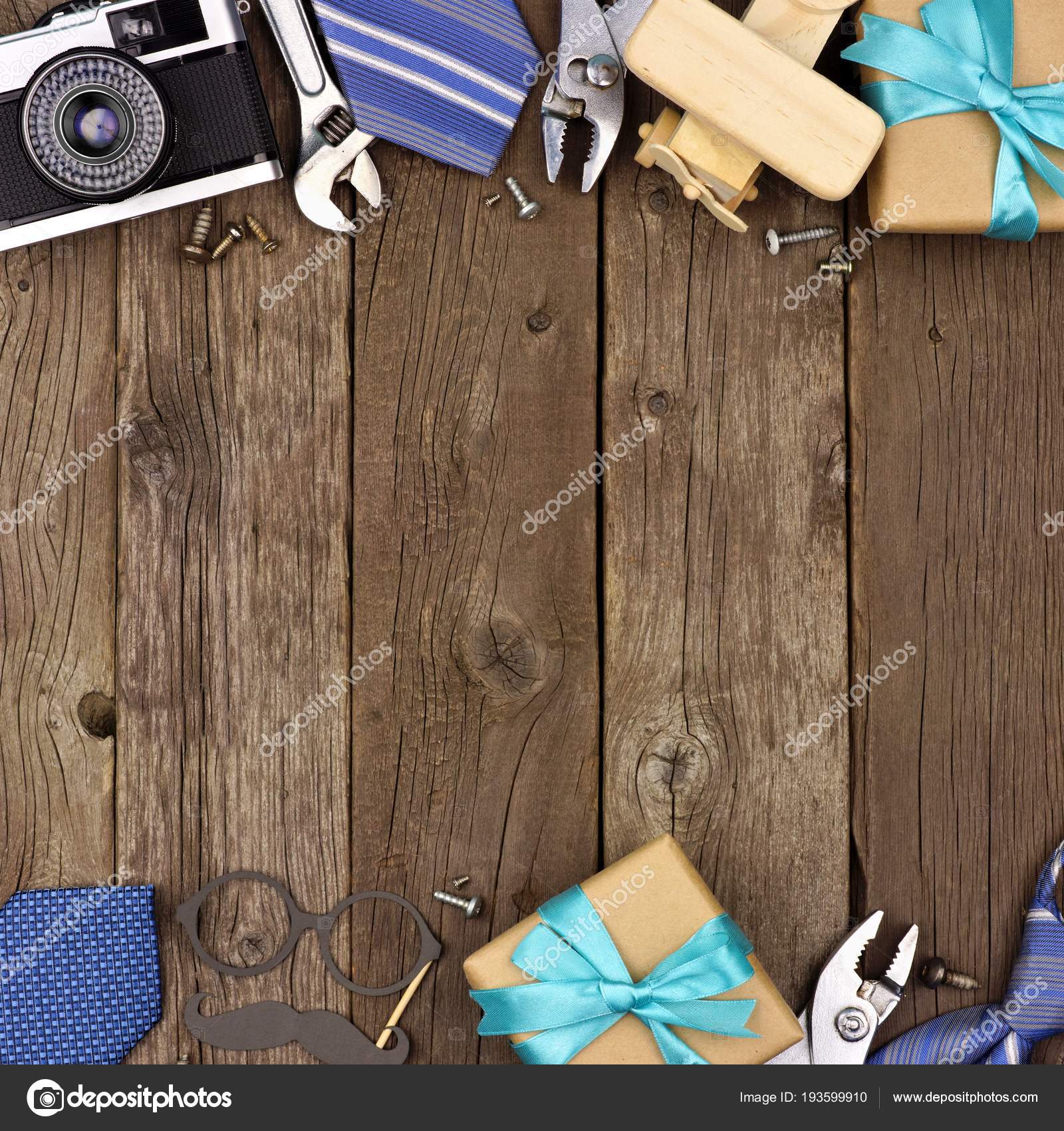 Fotos de Tema Día Los Padres Doble Borde Regalos Lazos Herramientas ...