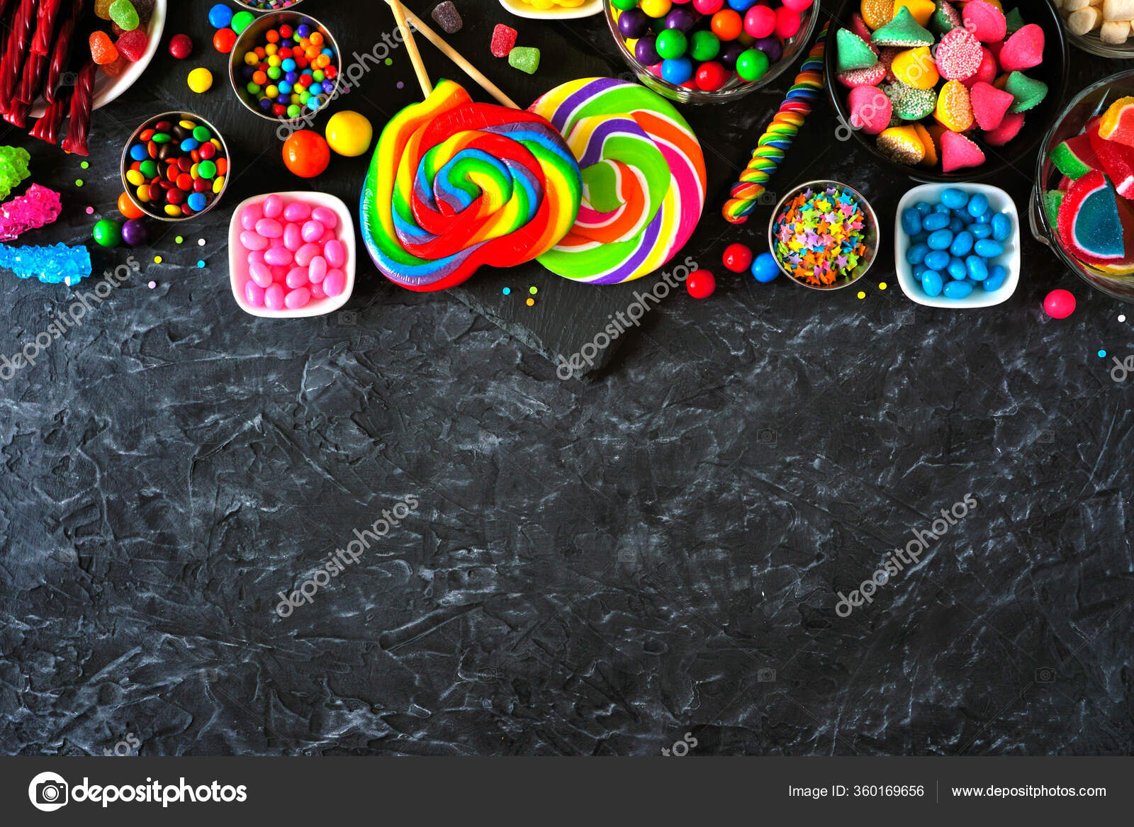 Colorful Candy Tables