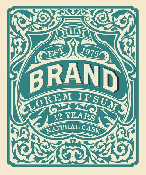 Puro Etiketi Vektör