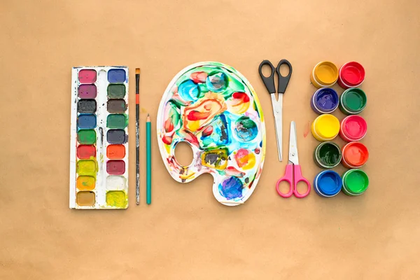 Flat lay art Stock Photos, Royalty Free Flat lay art Images | Depositphotos