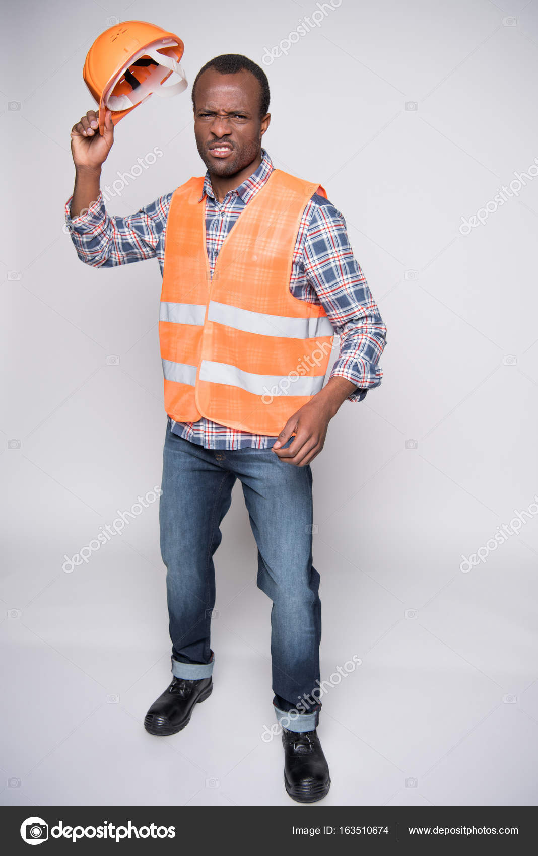 Angry Construction Worker