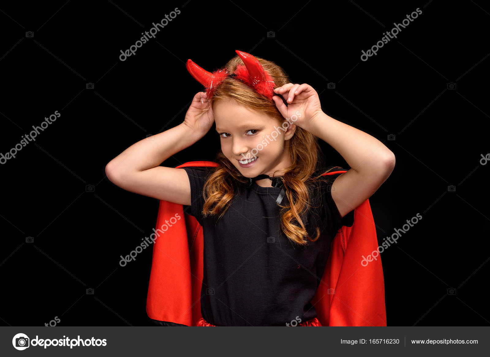 Little devil — Stock Photo © IgorVetushko #165716230
