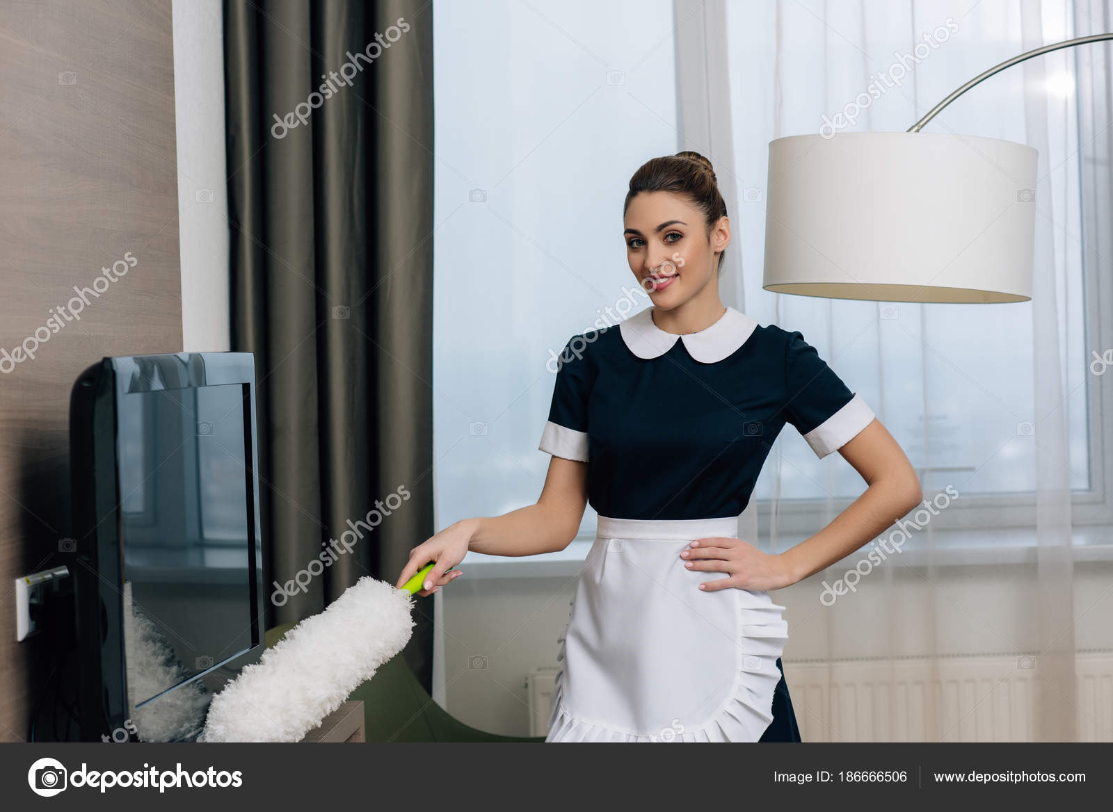 Maid Dusting