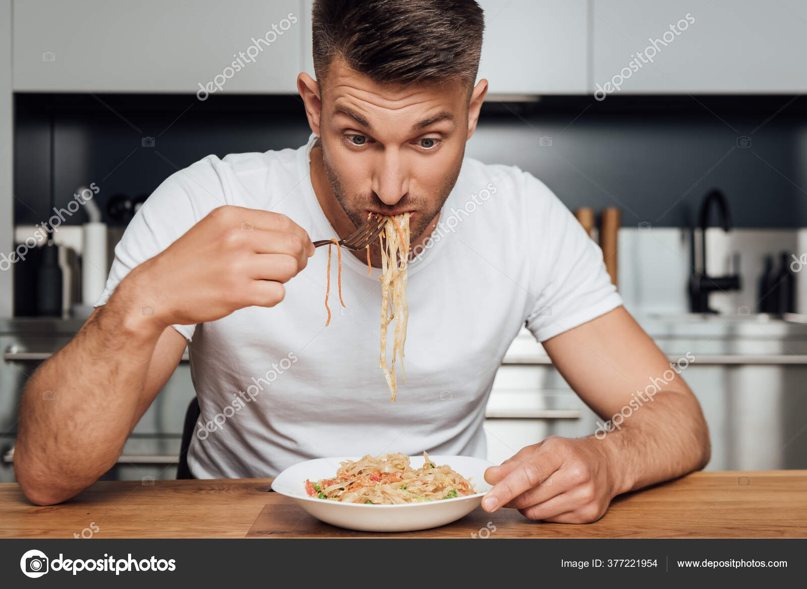 Man Eating