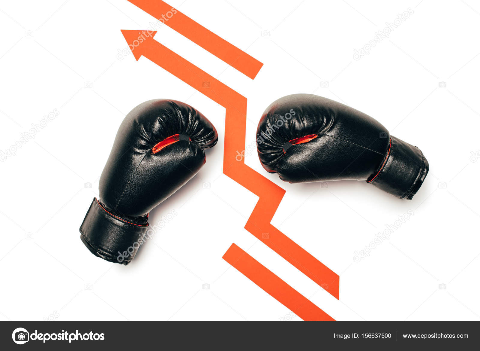 Black boxing gloves — Stock Photo © KostyaKlimenko #156637500