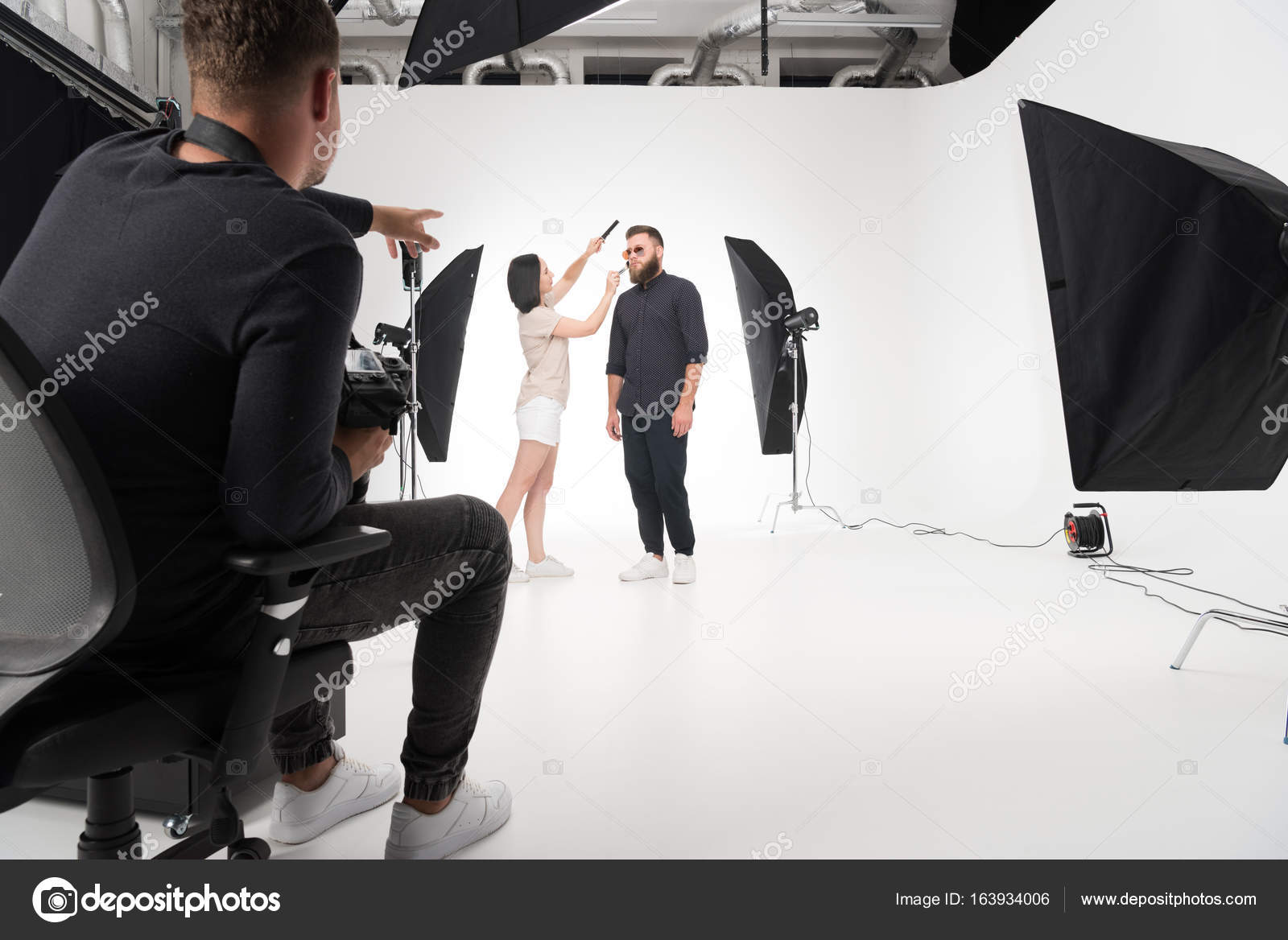 Photo session process — Stock Photo © AllaSerebrina #163934006