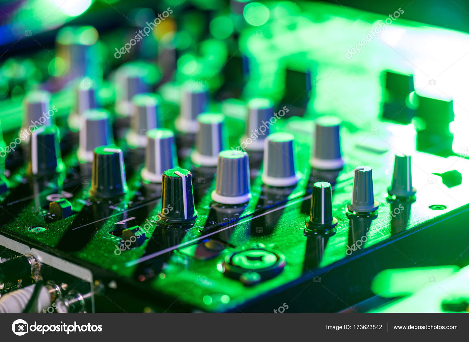 Sound mixer — Stock Photo © AllaSerebrina #173623842