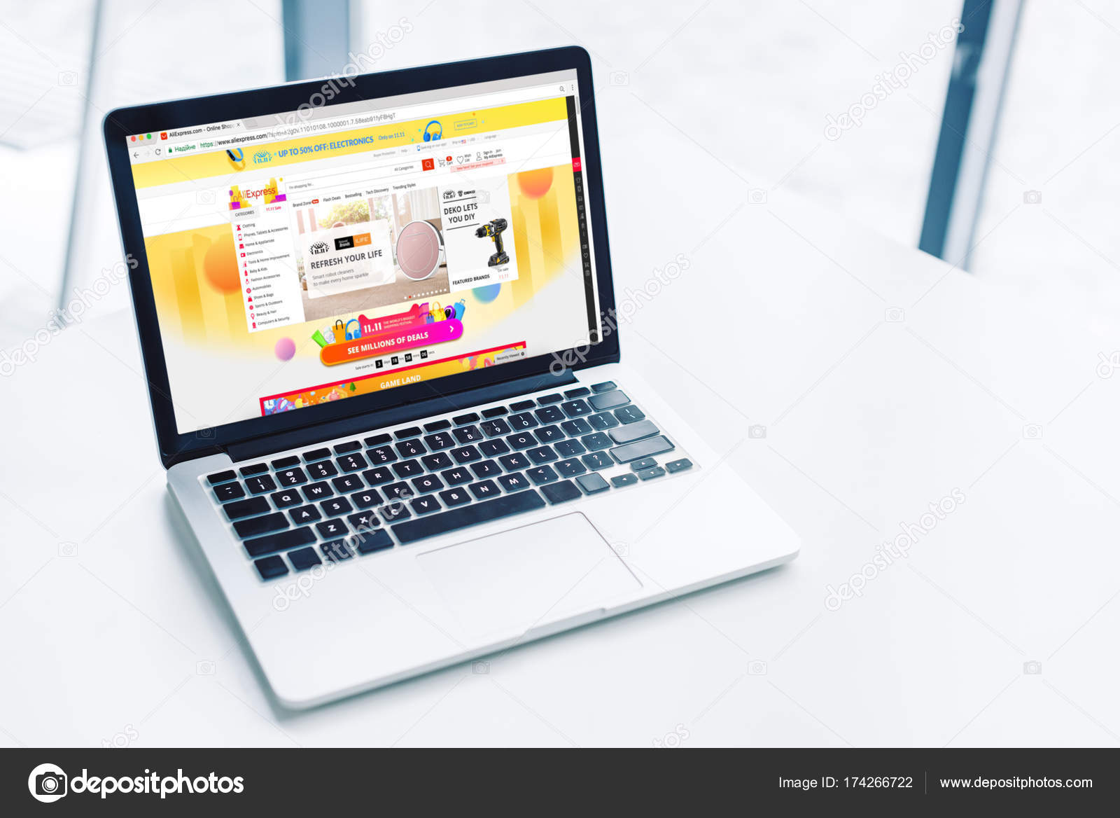 Laptop with aliexpress website – Stock Editorial Photo © AllaSerebrina ...
