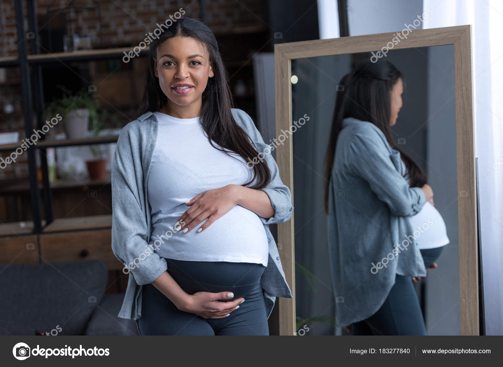 Pregnant Women Big Belly Telegraph