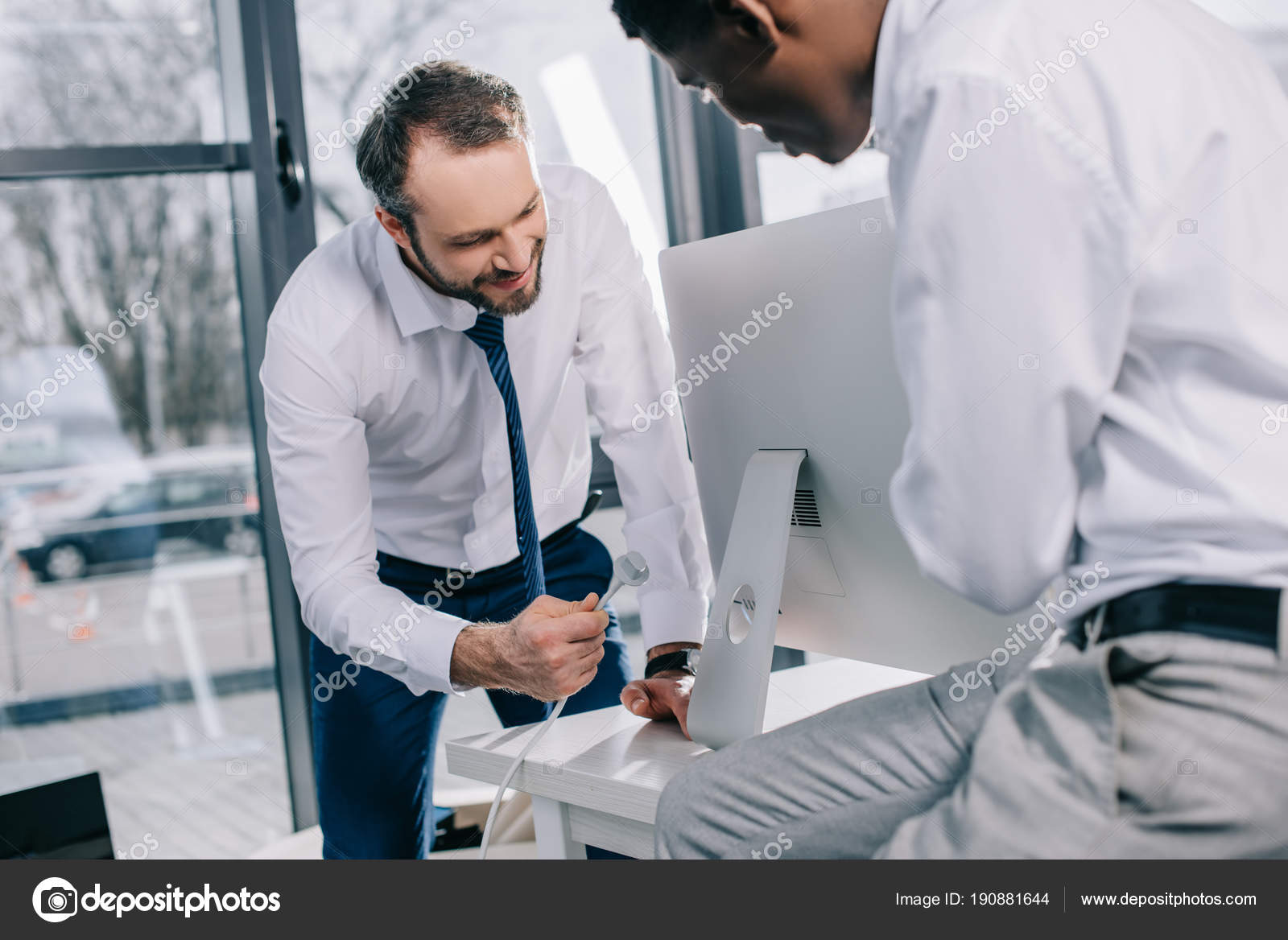 Сonnecting computer — Stock Photo © AllaSerebrina #190881644