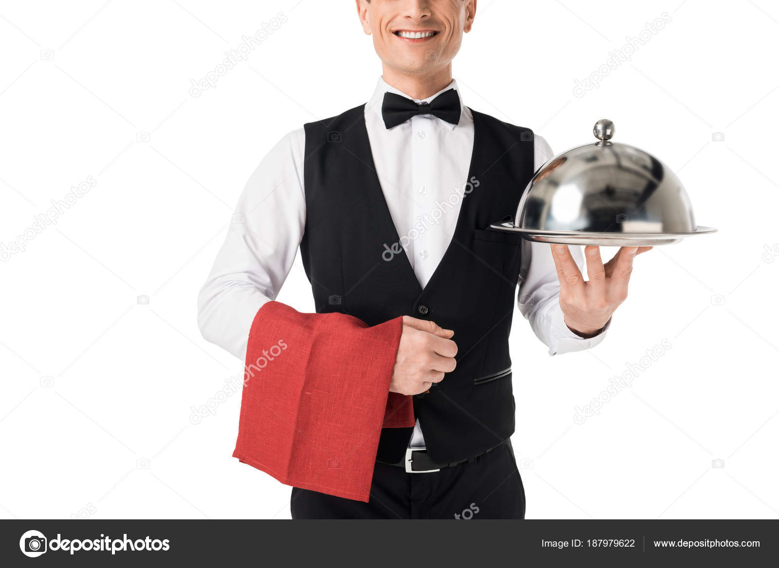 Waiters Serving Tray