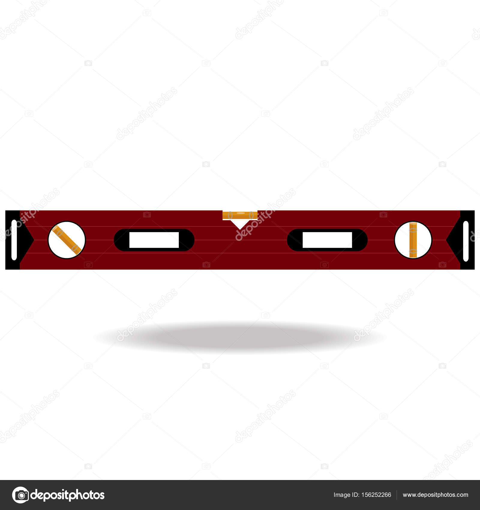Carpenter level vector illustration Stock Vector Image by ©ArturFralou ...