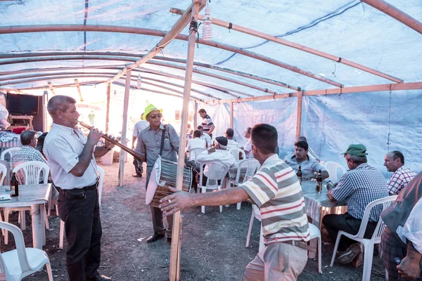 Turkish Gypsy nomadic people performing music,dancing and singing ...