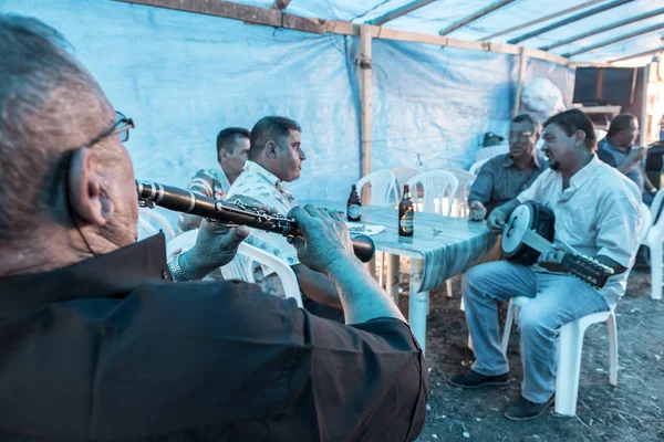 Turkish Gypsy nomadic people performing music,dancing and singing ...