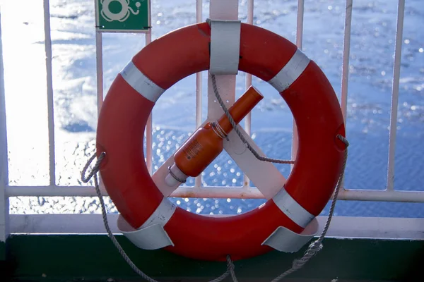 Lifebuoy on the platform Stock Photos, Royalty Free Lifebuoy on the ...