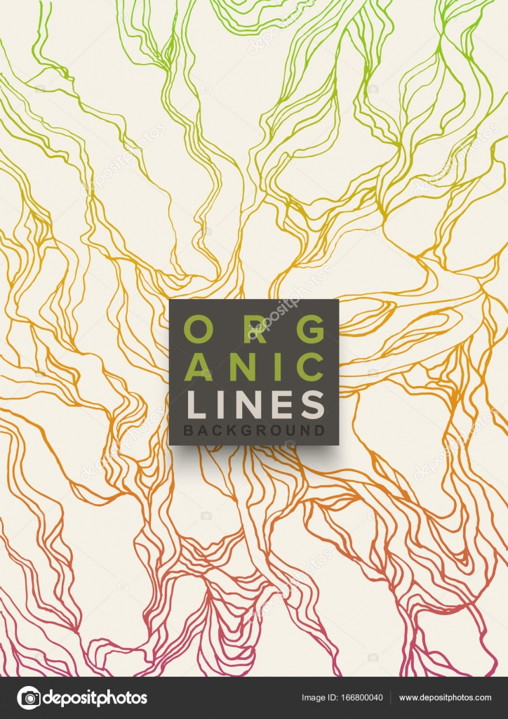 Organic Lines Background Stock Vector Image by ©blinkblink #166800040